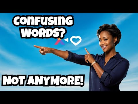 FAST TRACK Your English Vocabulary with These 10 Confusing Words
