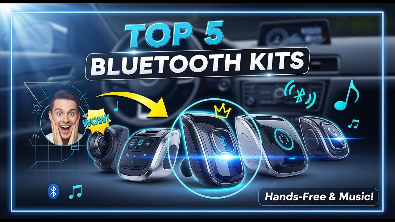 TOP 5 Best Bluetooth Car Kits 2026 | Add Hands-Free Calling and Music to Any Car
