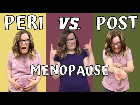 Peri vs post menopause! Are the symptoms different?