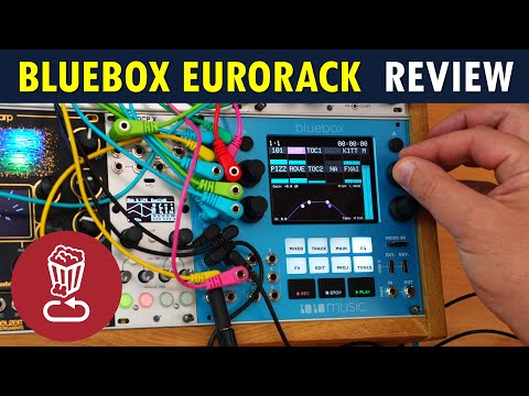 1010 Music Bluebox Eurorack Digital Mixer Recorder Blue Box | Reverb