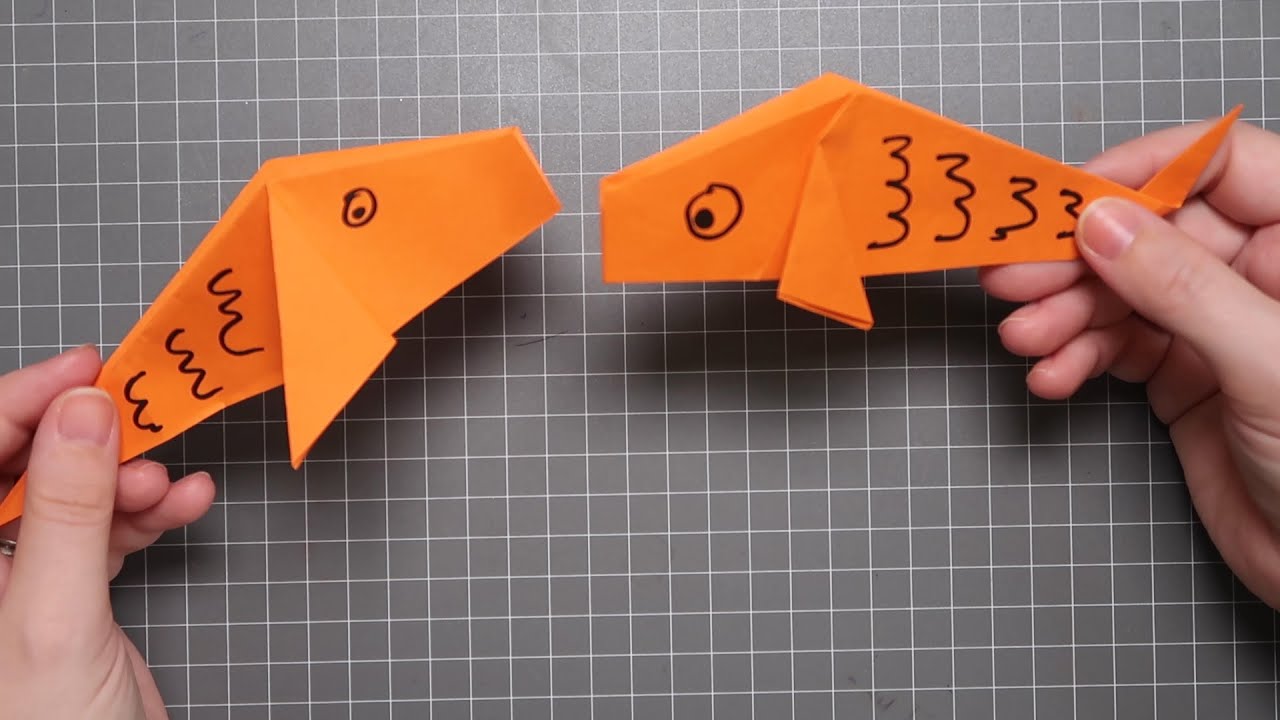 SIMPLE Origami Goldfish