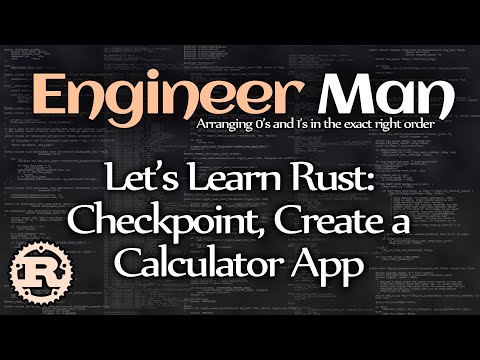 Let's Learn Rust: Checkpoint, Create a Calculator App