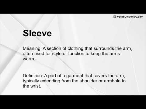 Sleeve Meaning