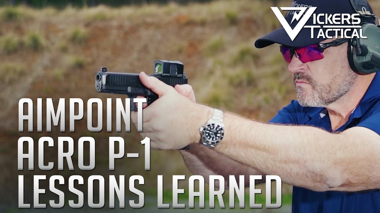 Aimpoint ACRO P-1 Lessons Learned