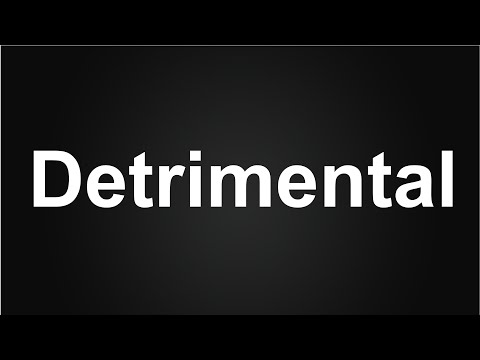 Detrimental Meaning in Urdu, How to Detrimental in English, Detrimental Meaning in Hindi