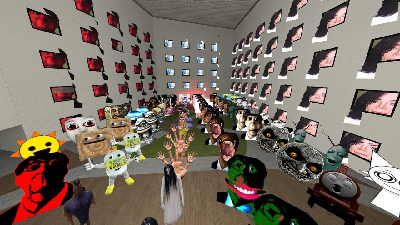 I Found Something I Wasn’t Supposed to See in GMod…”  #Gmod #gaming #nextbots