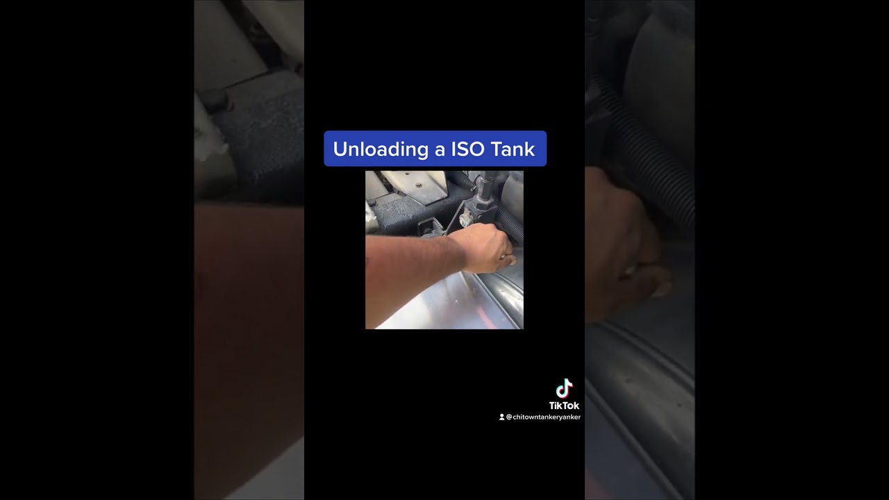 Unloading a ISO Tanker with a pump
