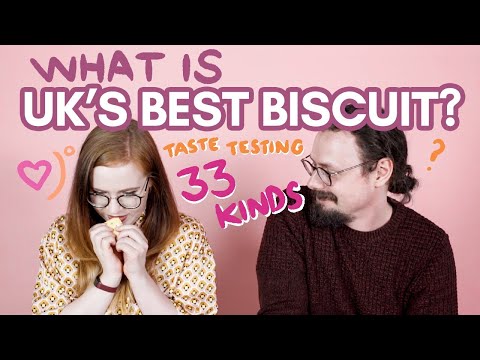 What is the BEST BRITISH BISCUIT? | rating 33 kinds of biscuit | TASTE TEST!