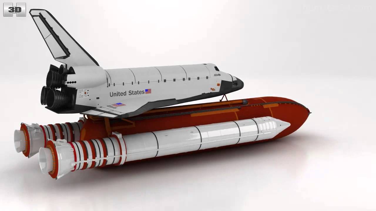 Space Shuttle Atlantis 3D model by 3DModels.org