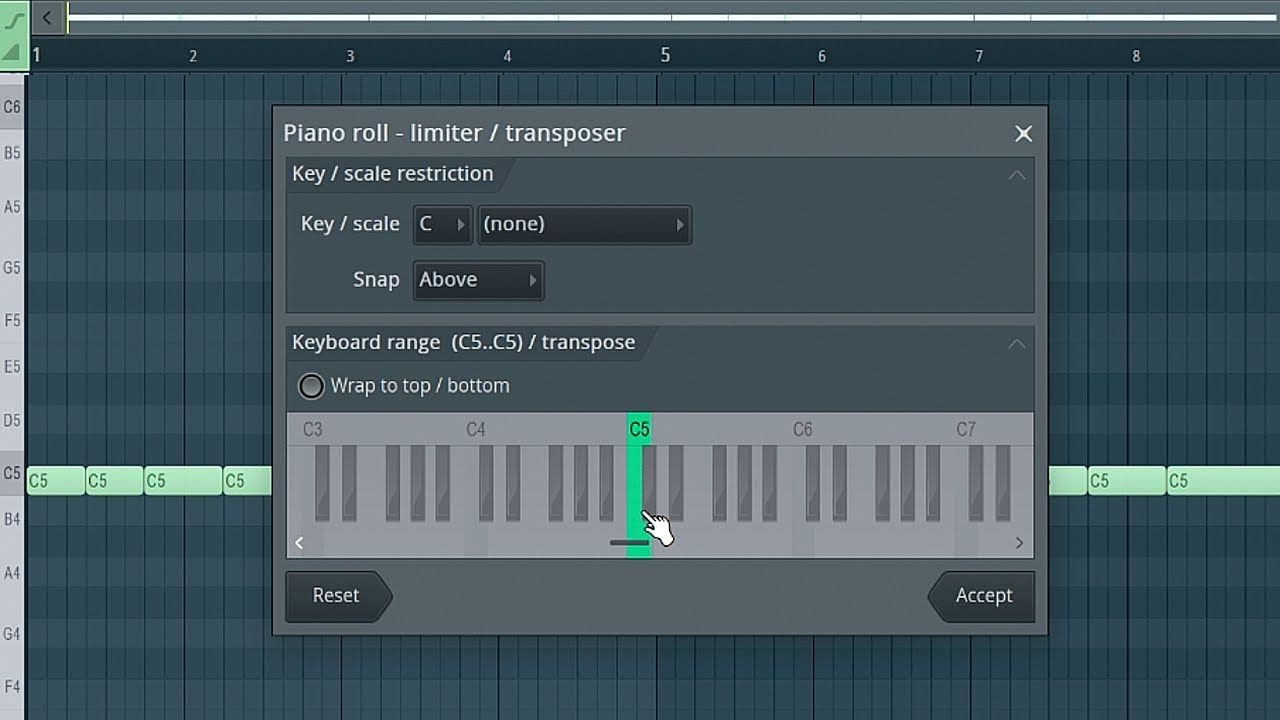How to Instantly Transpose All Notes to C in FL Studio