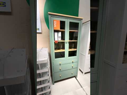 IKEA HEMNES three-drawer display cabinet