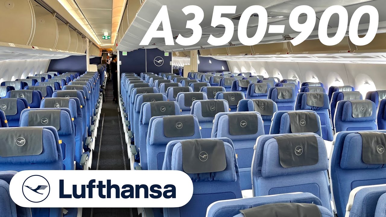 Lufthansa Airbus A350-900 Economy Class | Montréal to Munich | Full Flight Review