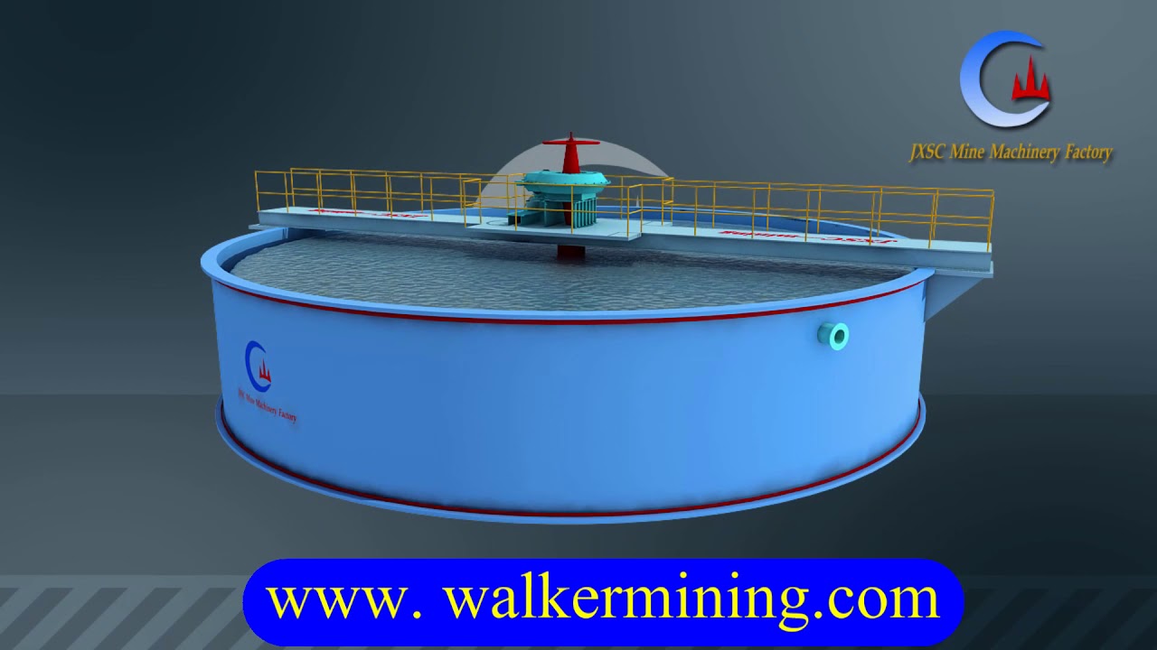 How Thickener Works 3D Animation Video