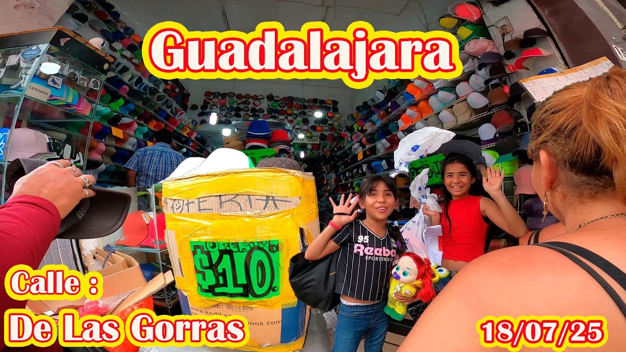 Come and Discover: The Street of the CHEAPEST CAPS in Guadalajara