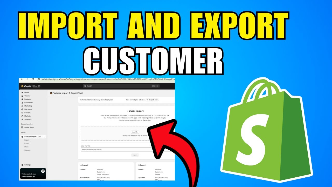 How To Import And Export Customer On Shopify (2026) (Best Method)