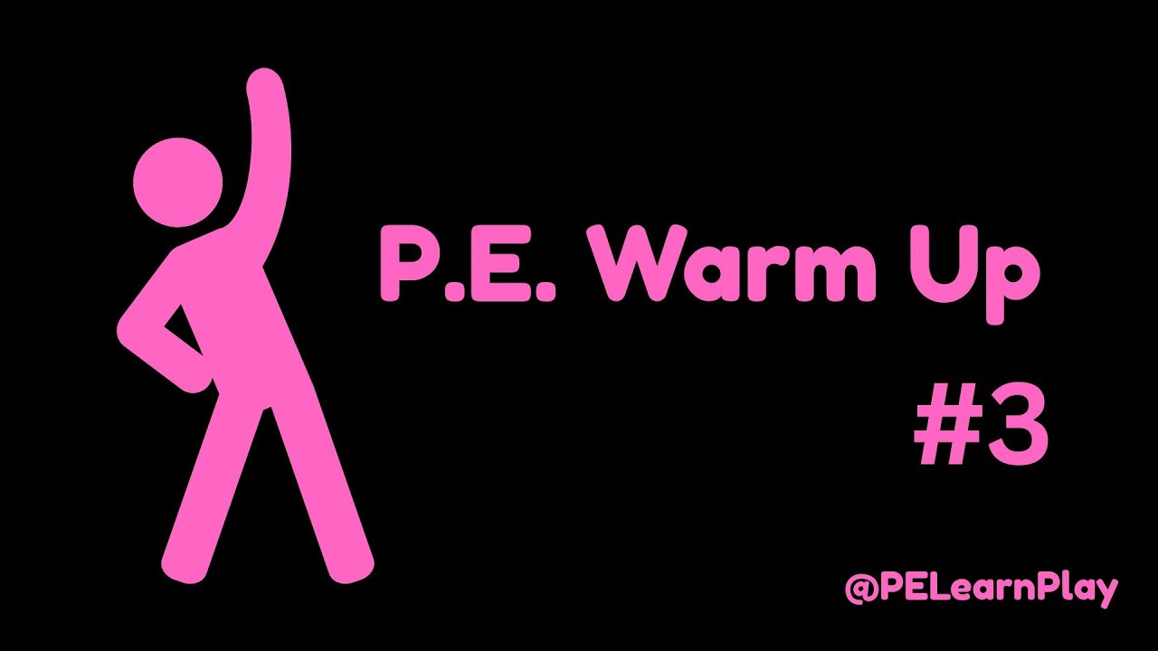 5 Minute PE Warm Up #3 | Elementary Physical Education Dynamic Exercise Movement Workout