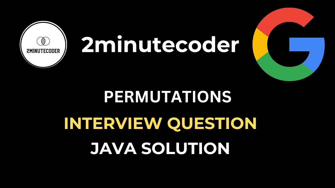 Leetcode 46 - Permutations - Java Solution
