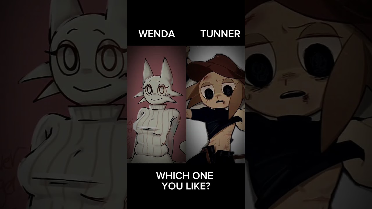 SPRUNKI WENDA X TUNNER🤍😈INCREDIBOX ANIMATION MEME❤️‍🔥😍#tunner #sprunki #animation #incredibox #memes