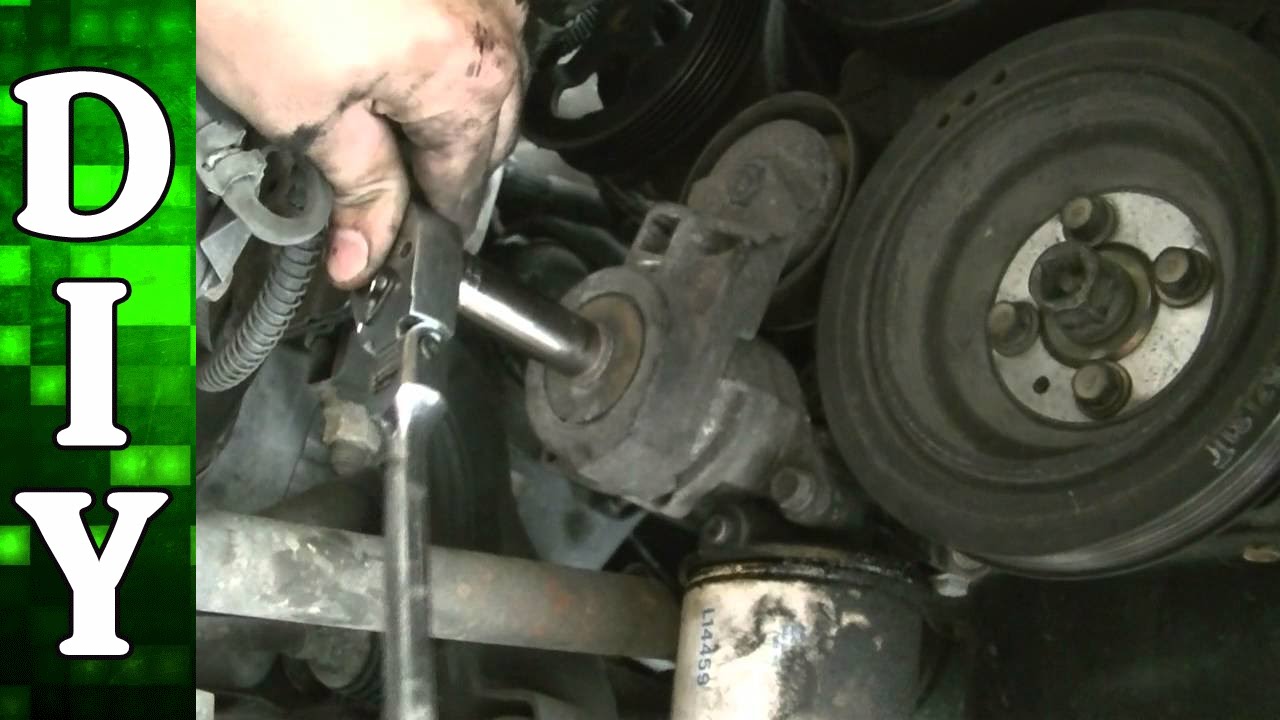 How to Remove and Replace the Serpentine Belt and Tensioner - Mitsubishi 2.4L SOHC Engine
