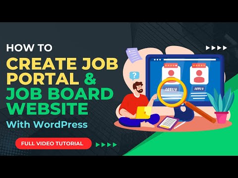 Create Job Portal & Job Board Website With WordPress in 2025
