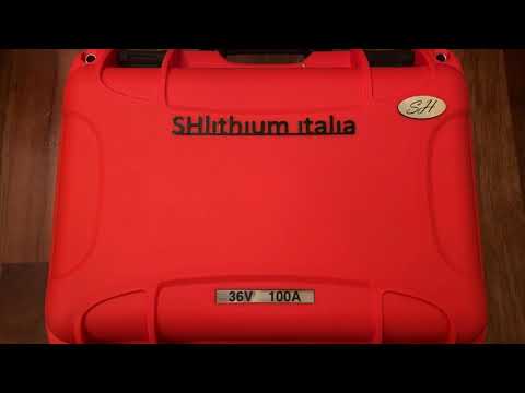 SH Lithium Test capacità 36v 100A