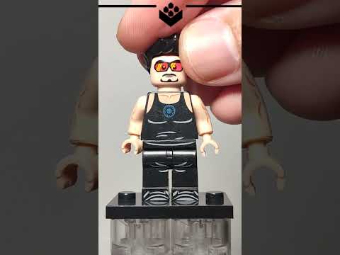 LEGO Iron Man | Tony Stark "New Element" | Unofficial Lego Minifigure #shorts #lego #marvel #ironman