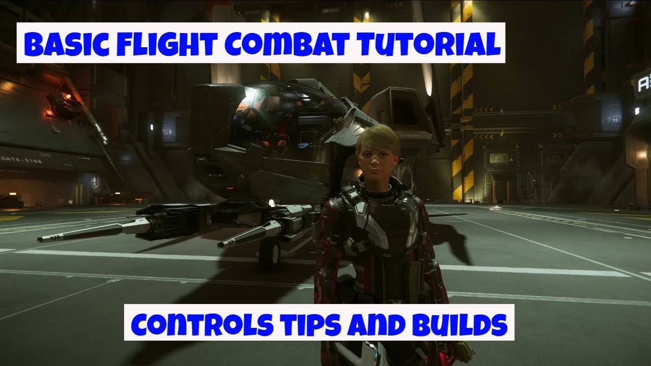 Basic Flight Combat Tutorial | Controls tips and builds | Feat. Mustang Alpha | Star Citizen 3.19.1