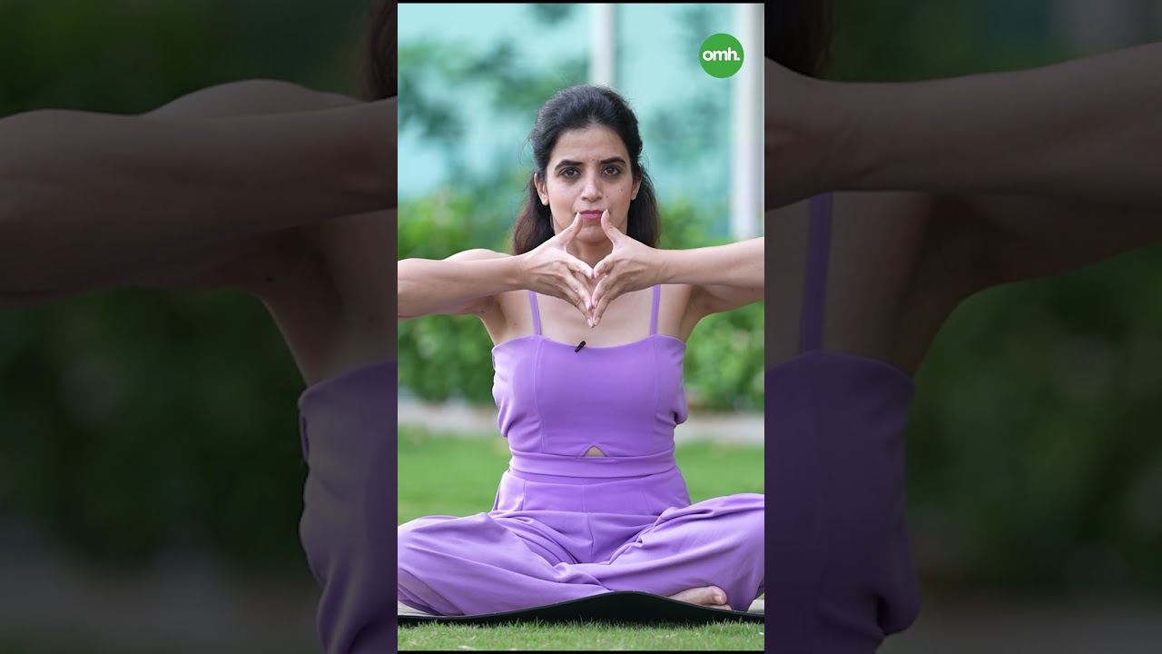 Relieve Period Pain, Practice Kapol Dhauti Kriya Face Yoga.
