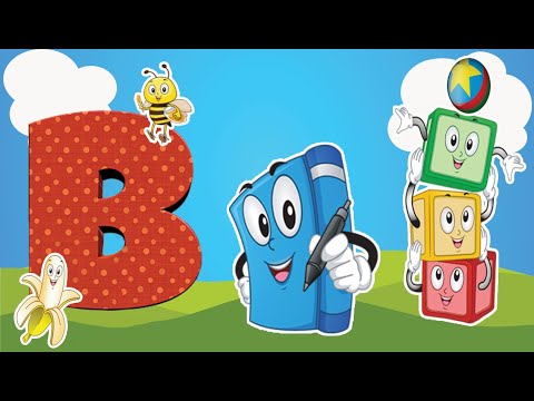 Words Beginning With Letter B | Toddlers & Preschoolers | Words that Start with B | Initial Sounds