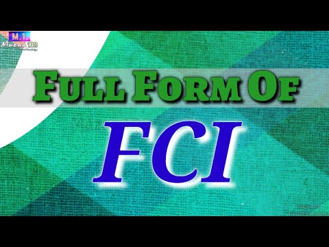 Full Form of FCI | FCI full form | FCI means | FCI Stands for | FCI का फुल फॉर्म | What is FCI | #M1