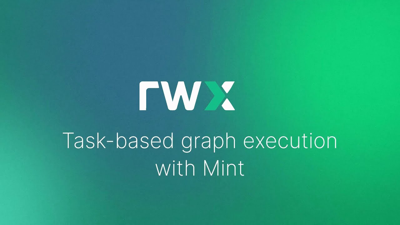 Task-based graph execution with Mint CI/CD