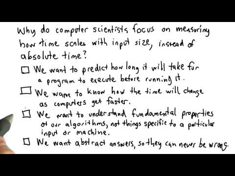 Learn Measuring Speed Intro to Computer Science - Mind Luster