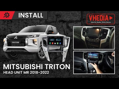 Mitsubishi Triton Head Unit MR 2018–2022 - X series