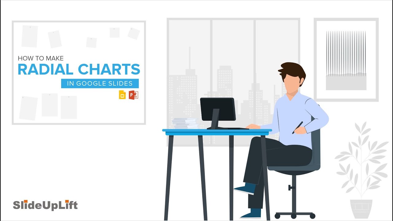 Learn How To Make Radial Chart In Google Slides | Google Slides Tutorial | SlideUpLift