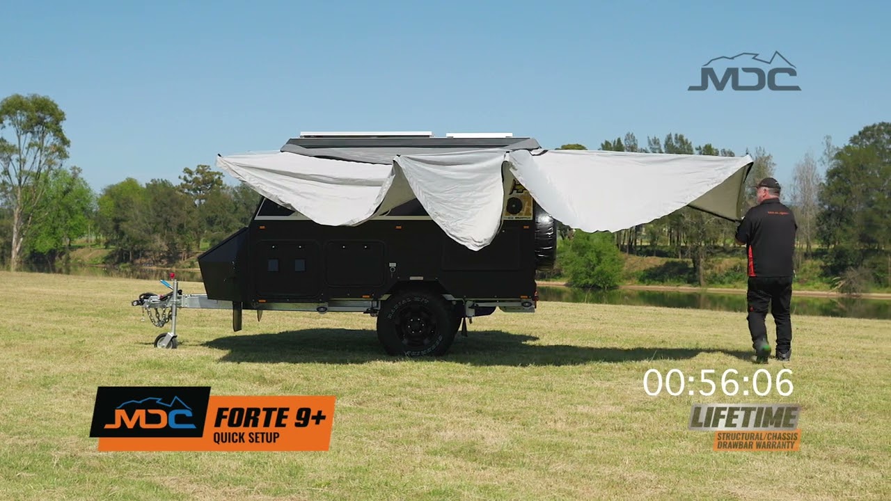 FORTÉ 9+ Hybrid Offroad Caravan