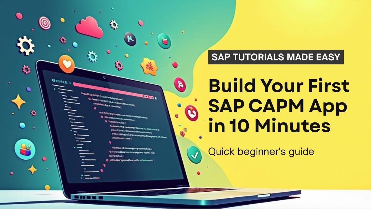 Your First CAPM Project: Build a Basic App in 10 mins! (SAP Cloud Application Programming Model)