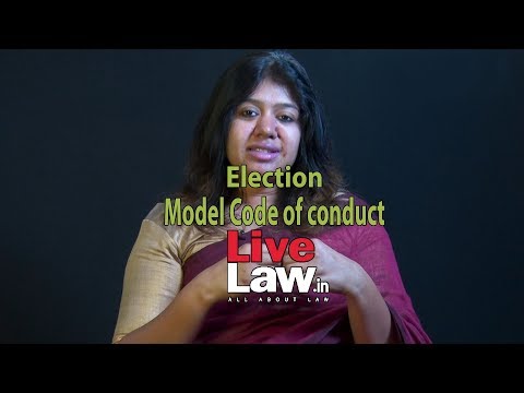 Model Code Of Conduct , Avani Bansal