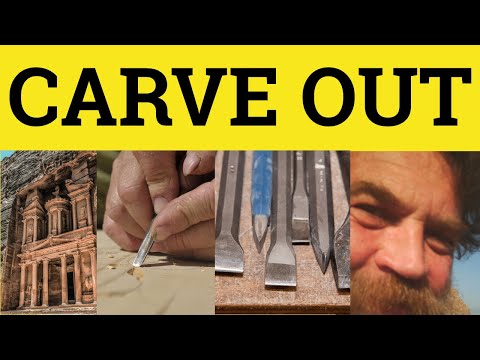 🔵 Carve Out Meaning Carve Out Explained Carve Out English Phrasal Verbs CAE CPE IELTS