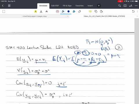 ANOVA/DOE Chapter 04 Part 3: Randomized Complete Block Design (RCBD) ANOVA (Statistical Methods)