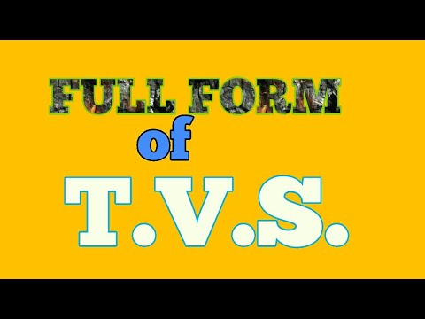 full form of TVS