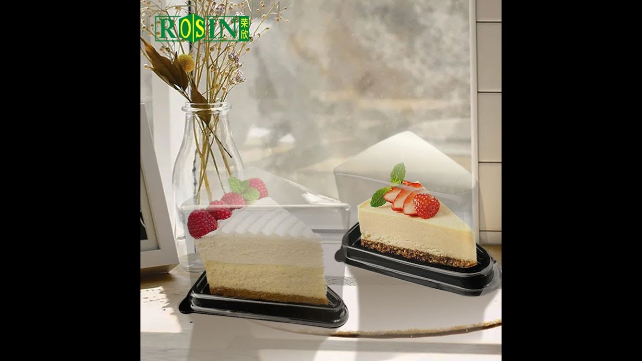 Triangle Cake Container