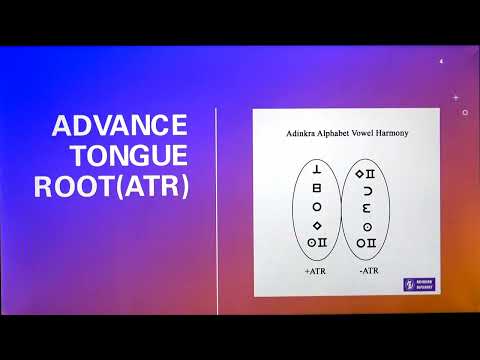 Advance Tongue Root (ATR) in Akan (Twi) Vowels – Adinkra Alphabet