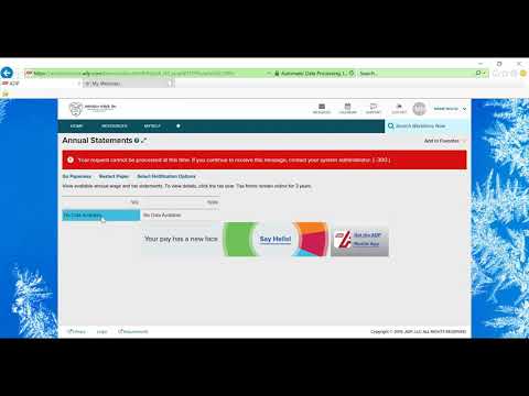 ADP Employee Training How to access pay stubs, tax statements, and direct deposit