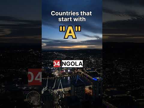 Countries that start with letter A | 11 countries that start with A | #youtubeshorts #youtube