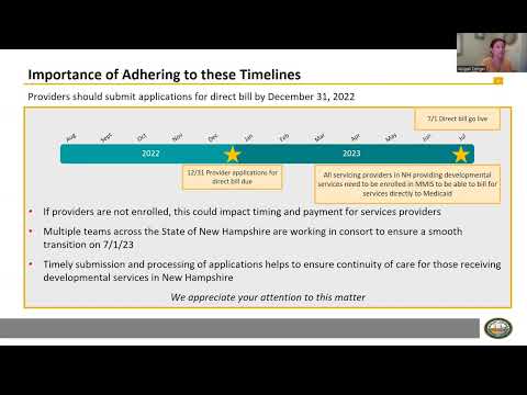 2022 Provider Enrollment Webinar Recording