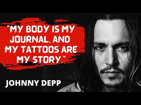 Johnny Depp inspirational quotes about life and love .motivational quotes by Johnny Depp.