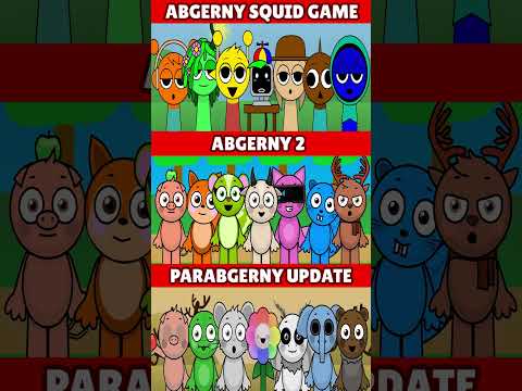 Incredibox Sprunki Abgerny Squid Game VS Abgerny 2 Alpha 3 VS Parabgerny 10.0 Update *MIX VERSION*