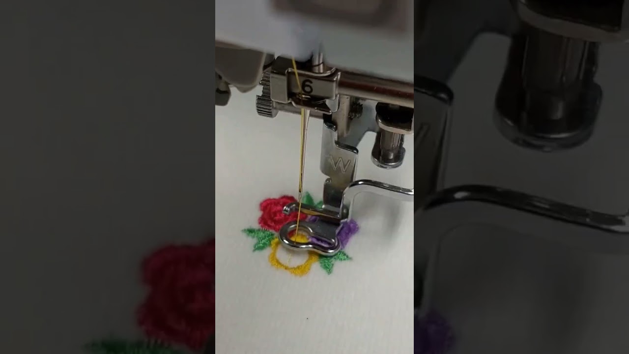 Mini Rose Machine Embroidery Design #digitaldownload #digitalembroidery #machineembroidery