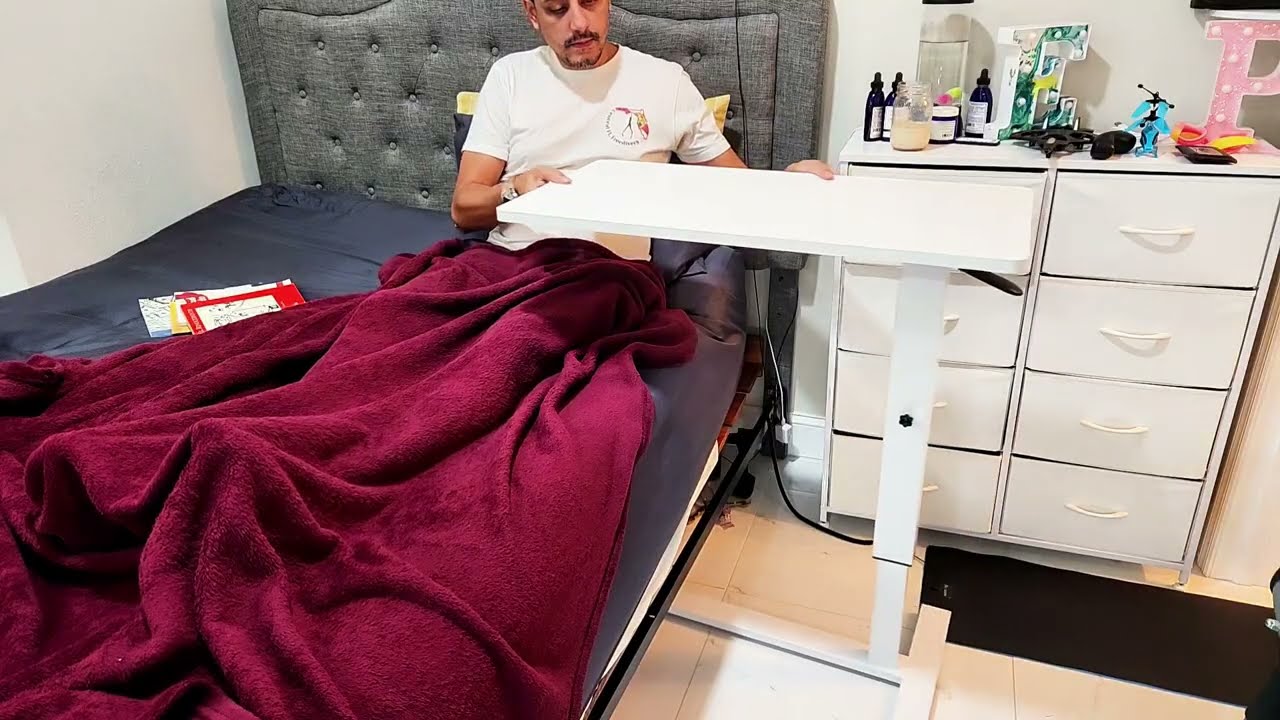 Would I Recommend This Foldable Overbed Table with Wheels Adjustable Height