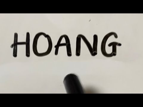 How to say the Vietnamese name “Hoang”?